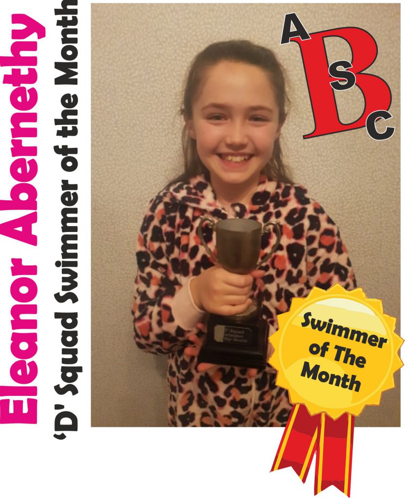 Swimmer of the Month ‘D Squad’ February. – Barrow ASC